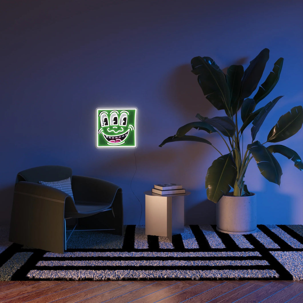 Triple Eyes Neon Sign by Keith Haring – Artware Editions