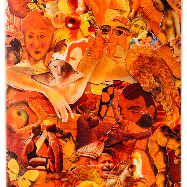 Eight Color Spectrum Orange Skateboard Deck by Vik Muniz – Artware Editions