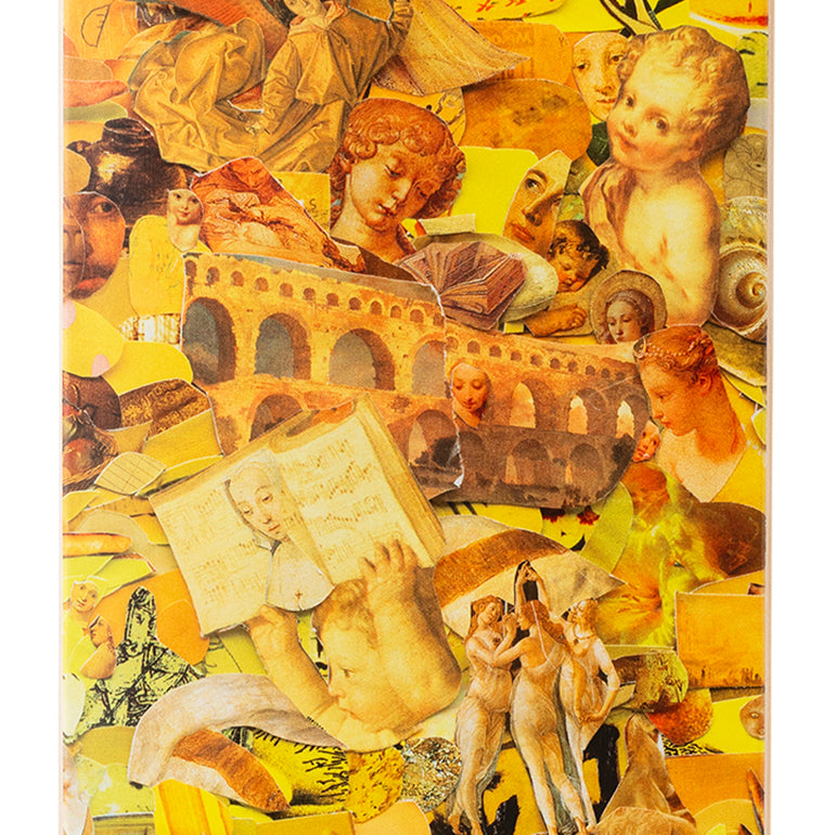 Eight Color Spectrum Yellow Skateboard Deck by Vik Muniz – Artware Editions