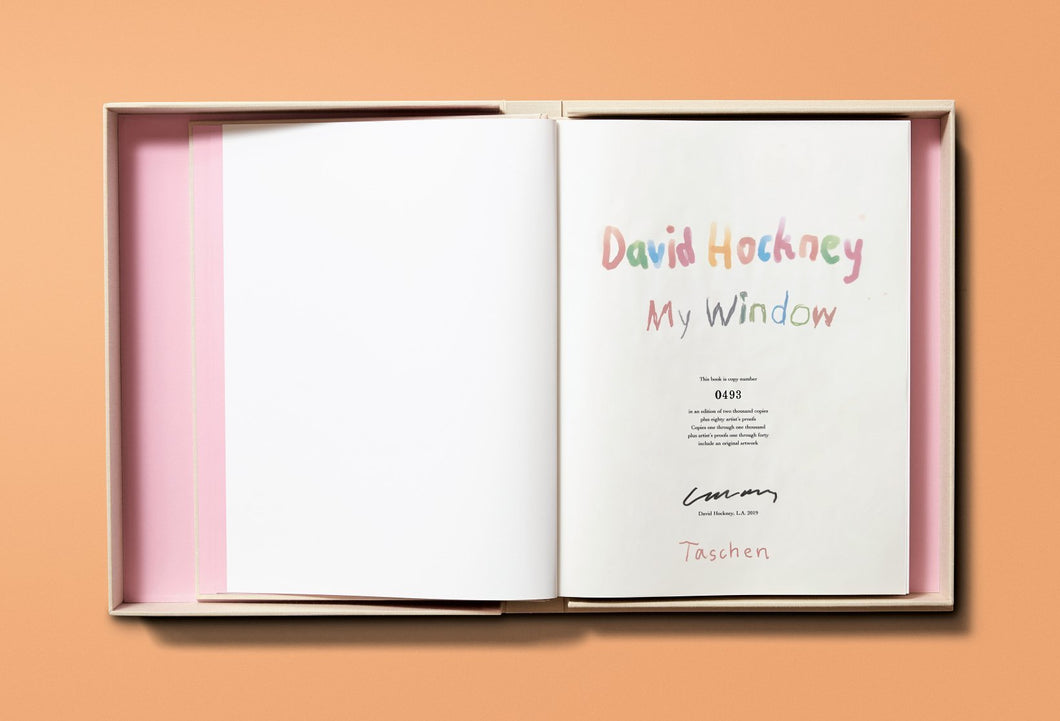 David Hockney: My Window by TASCHEN – Artware Editions